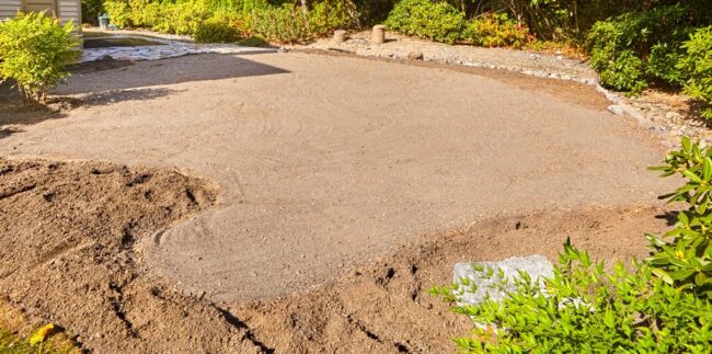 How to Level the Ground for a Concrete Slab - HK Contractors